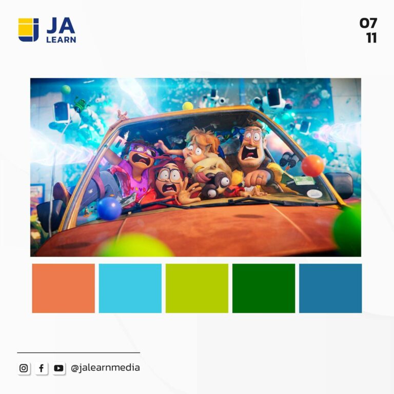 ถอด Color Palette จากหนัง The Mitchells vs. the Machines