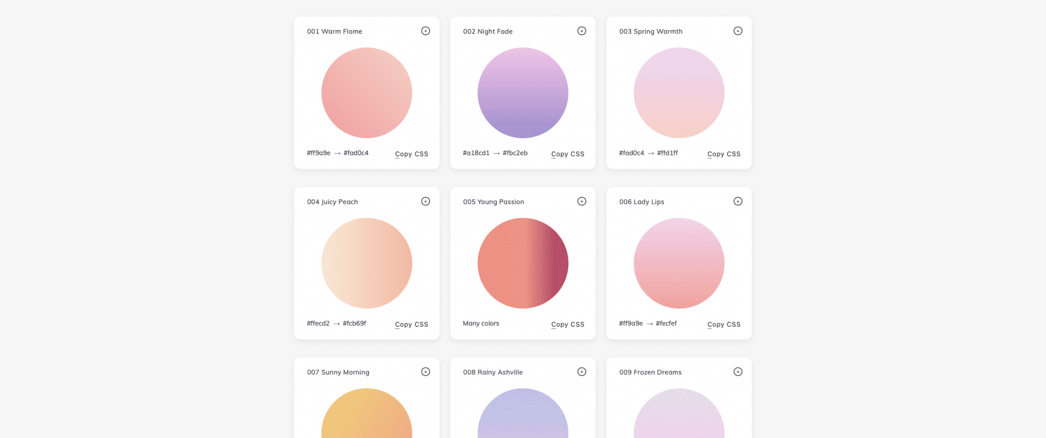 Gradient ฟังก์ชันไล่สีที่ทำให้งานหลากหลาย